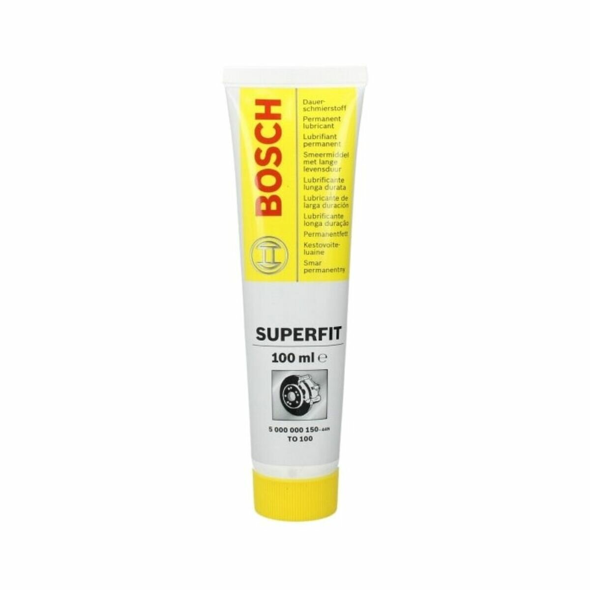 Противошумовая Смазка Superfit Туба 100Ml(Bosch 5 000 000 150)