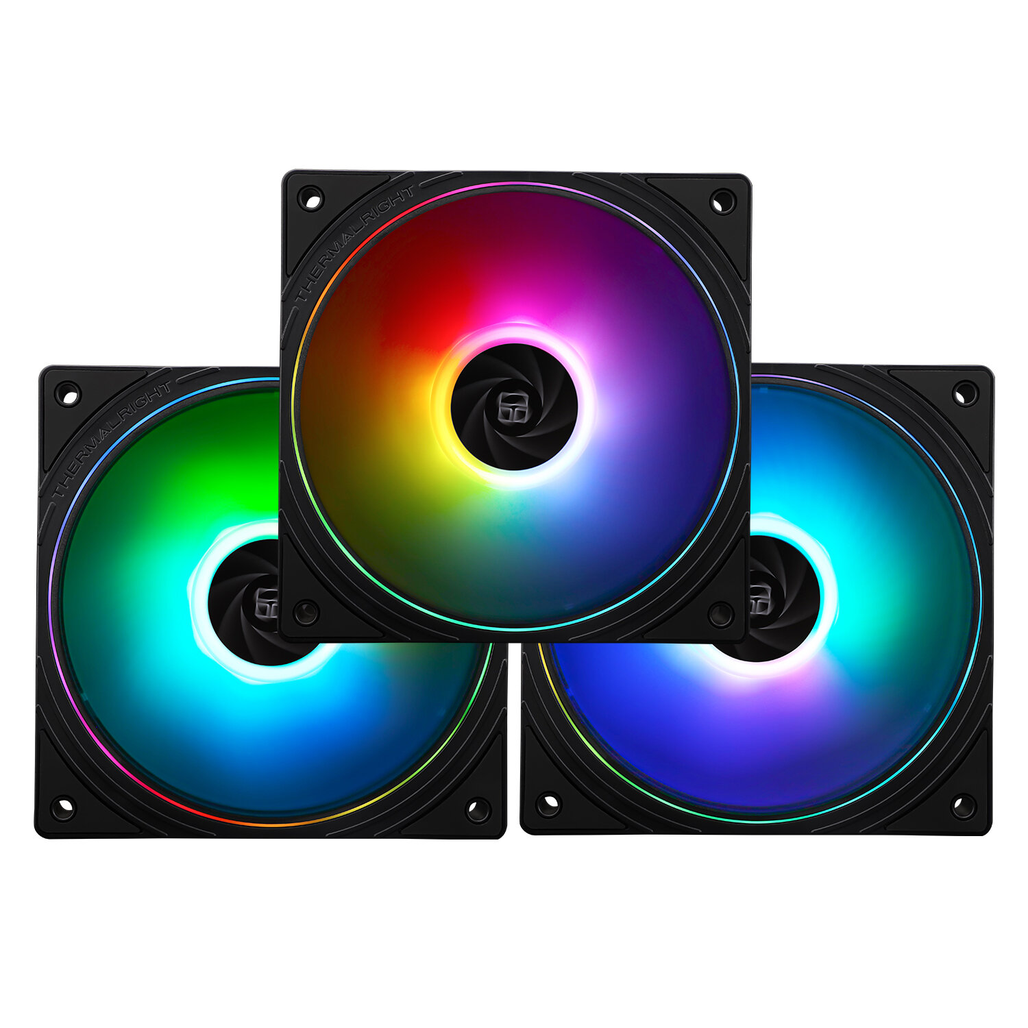 Комплект вентиляторов 3шт. Thermalright TL-S12-S ARGB (Pack of 3) 120mm/ 4-pin PWM