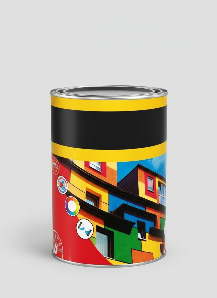 Краска по металлу, дереву и бетону ПФ-115 Farbitex