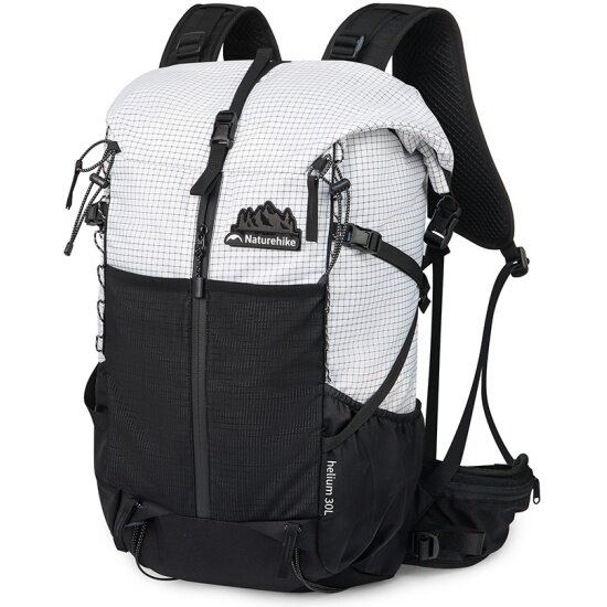 Naturehike Рюкзак CNK2300016 Helium 30 л + 5 л белый с черным