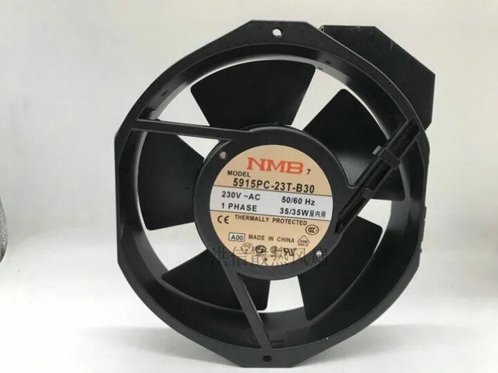 NMB 5915PC-23T-B30 230V 35W 172*150*38MM 17 См Алюминиевая Рама Вентилятор Переменного Тока