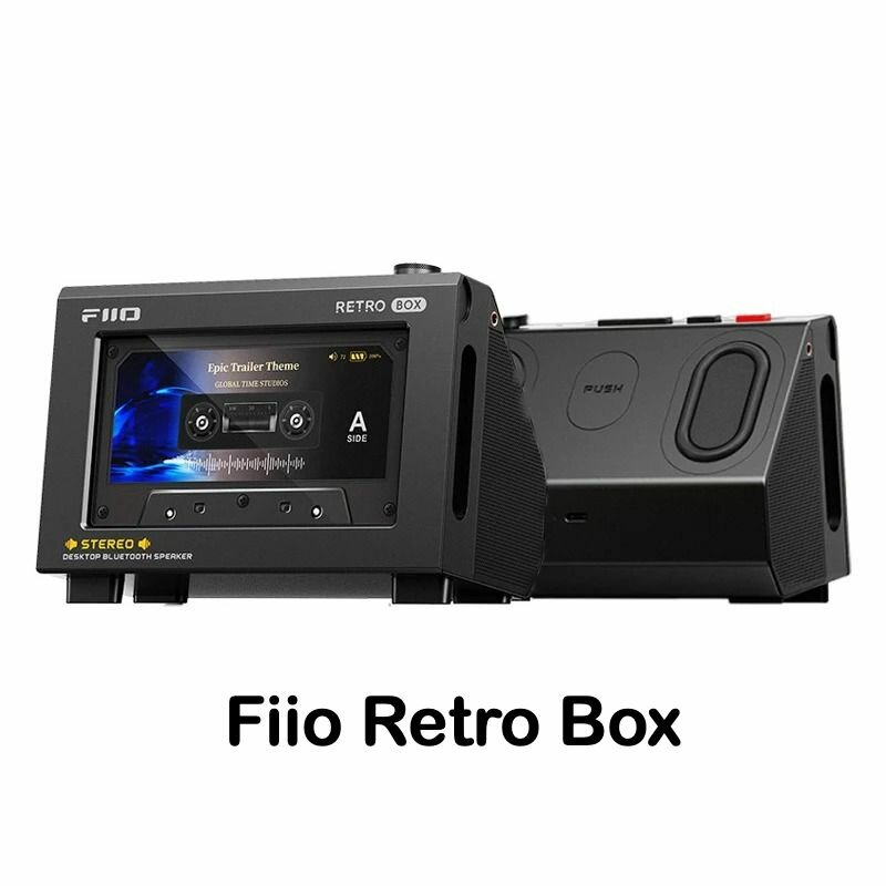 Fiio Retro Box Беспроводной динамик Bluetooth Usb с декодирующей лентой для M33 M21 JM21