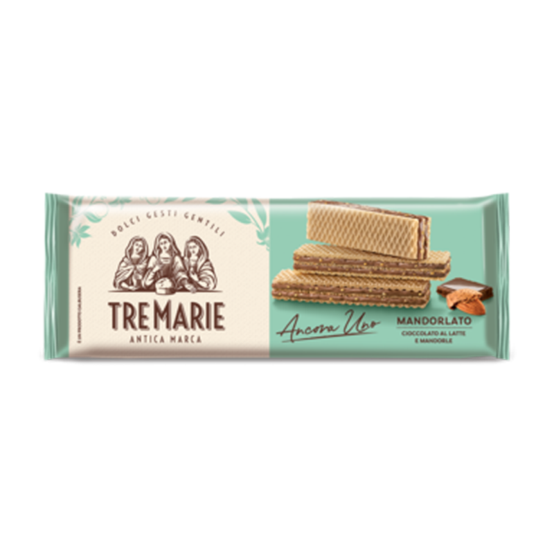 Вафли с миндально-шоколадным кремом Tre Marie 140 г