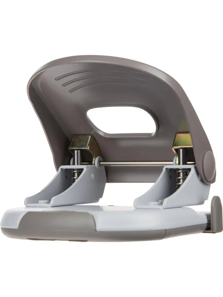 Прочный металлический дырокол с линейкой