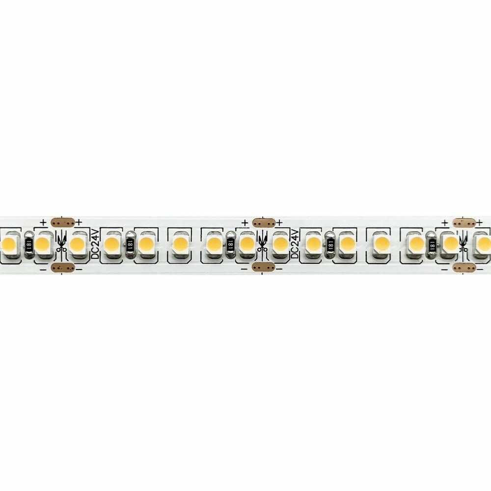 ST016.314.20 ST-Luce Светодиодная лента - 180leds/м*14.4W/мW 3000K 1 400Lm Ra80 120° IP20 L5000xW10xH2 24V.