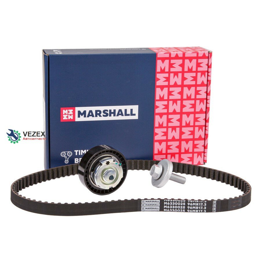 MARSHALL M6330025 Комплект ГРМ Lada Largus 12- Renault Logan I 04- Logan II 14- Sandero I 09- Sandero II 13- M6330025