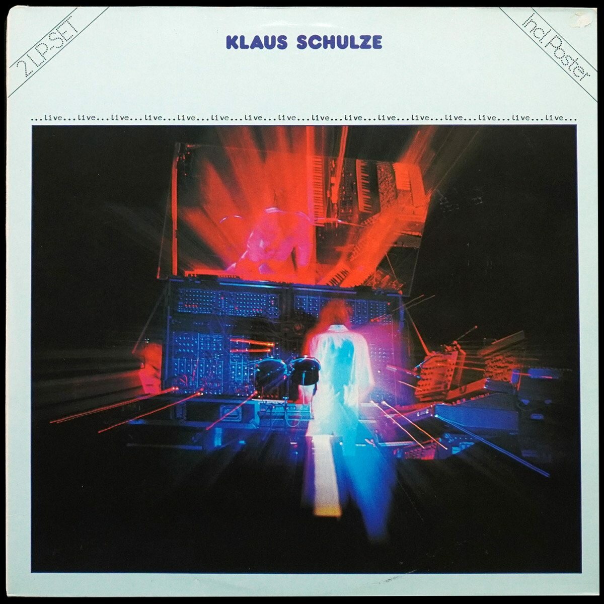 Виниловая пластинка Brain Klaus Schulze – Live... (2LP, + постер)