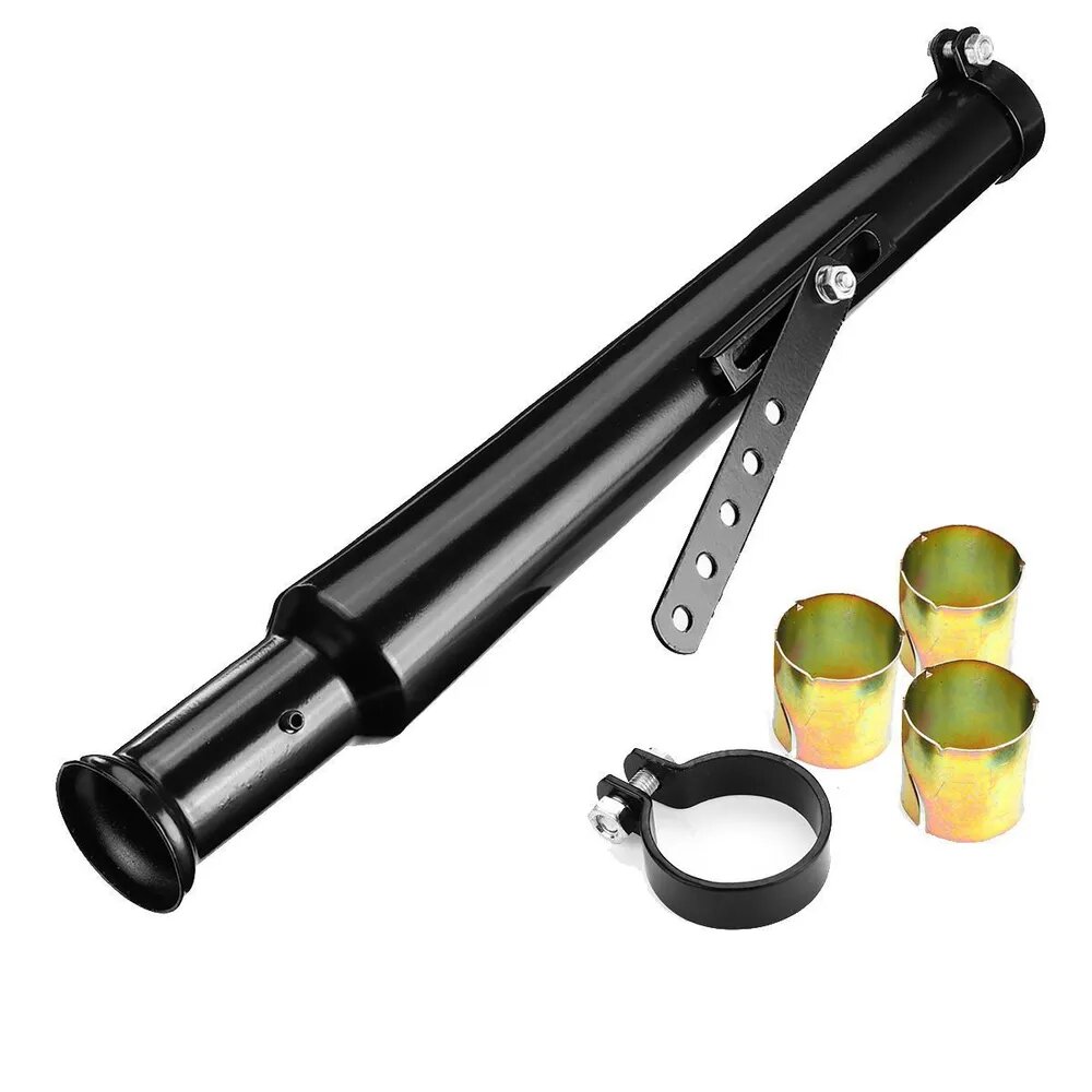 Выпускной глушитель для мотоцикла Harley-Davidson, черный, 54 см