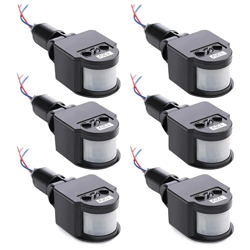 Датчик движения 12 В Pir Sensor Автоматический инфракрасный датчик Детектор дв