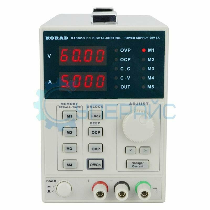 Лабораторный источник питания Korad KA6005D (60 В, 5 А)