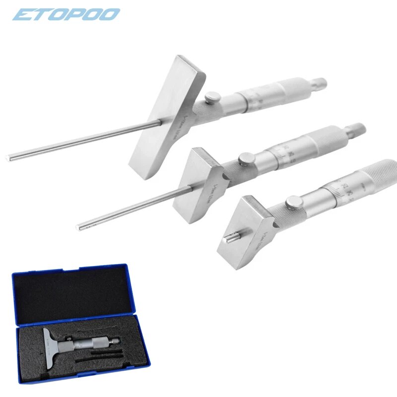 Глубиномер ETOPOO 0-25/0-50 мм 25-50 мм