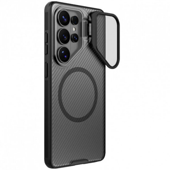 Nillkin CamShield Prop Magnetic Чехол из пластика и TPU с поддержкой MagSafe и защитой камеры для Samsung Galaxy S26 Ultra