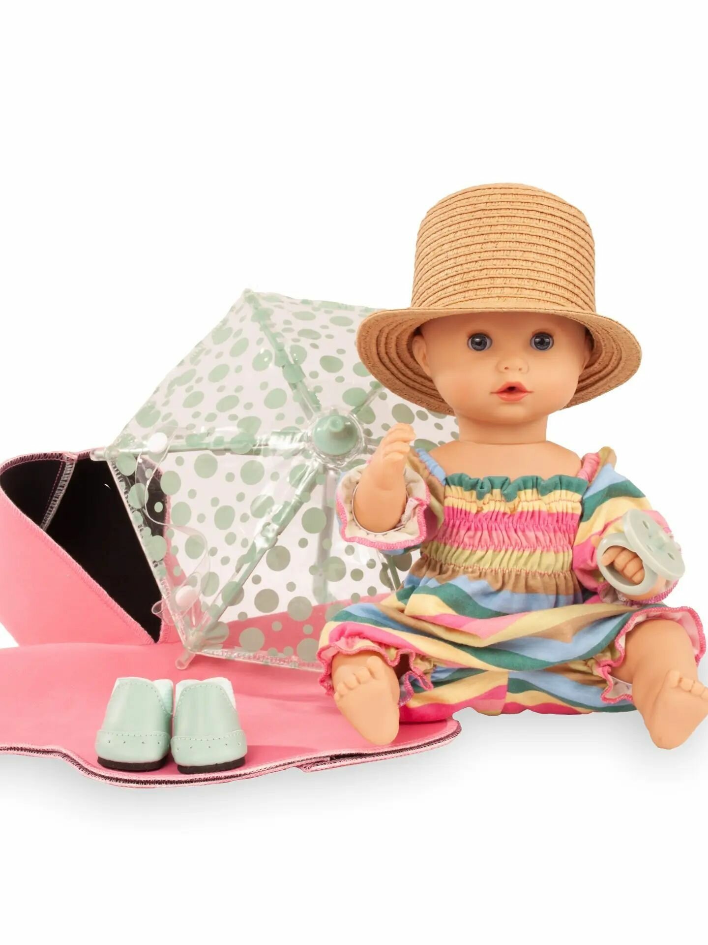 Кукла-пупс Gotz Aquini - Кукла для купания с зонтиком, 33 см - 2653166