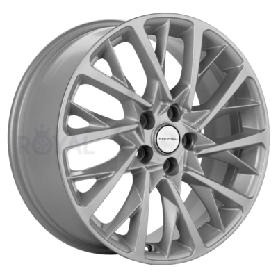 Литой колесный диск Khomen Wheels KHW1804 (Geely Atlas/Atlas Pro/Lifan Myway) 7,5x18/5x114,3 ET45 D60,1 F-Silver