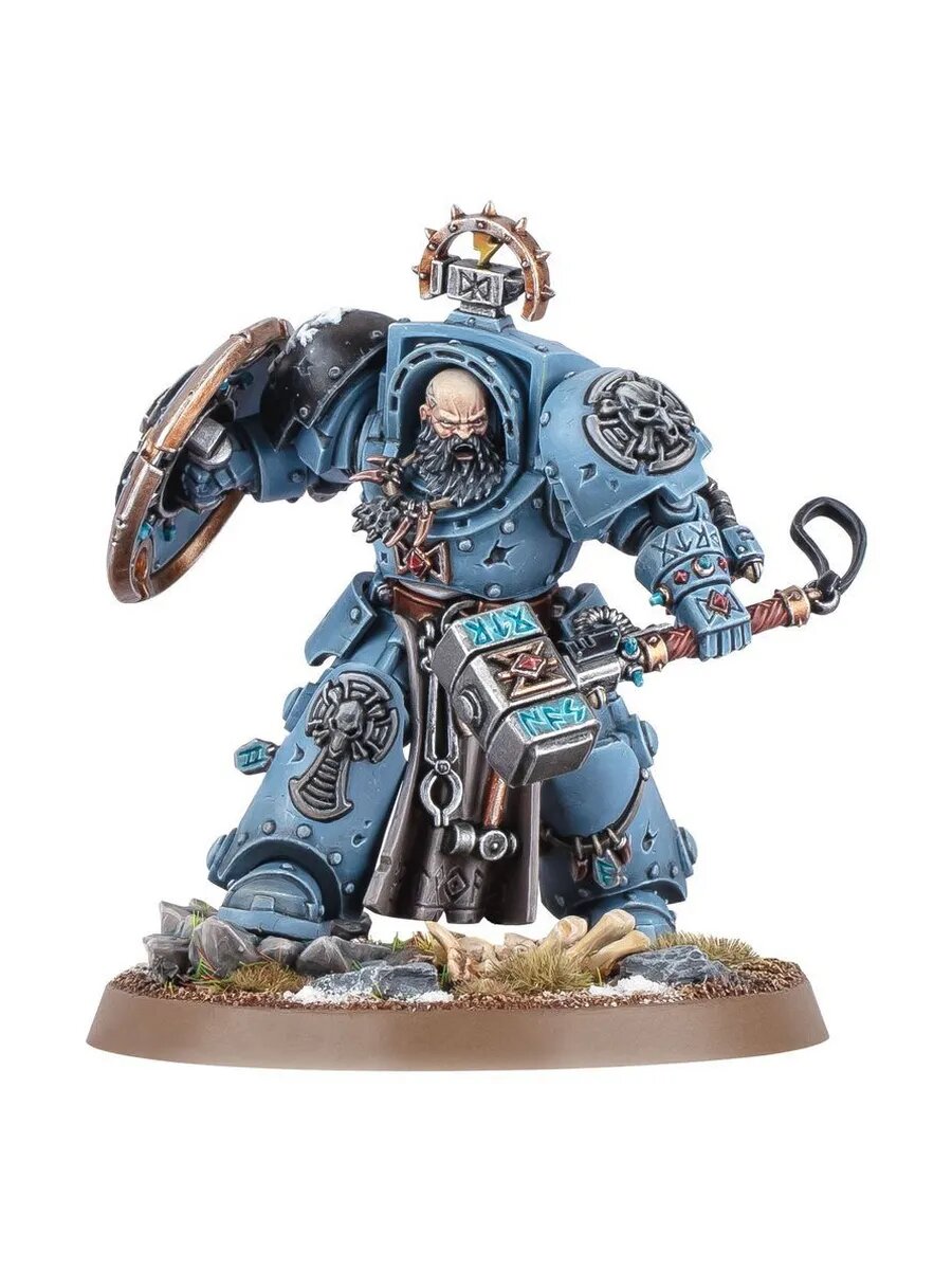 Миниатюра Warhammer 40000 - Arjac Rockfist