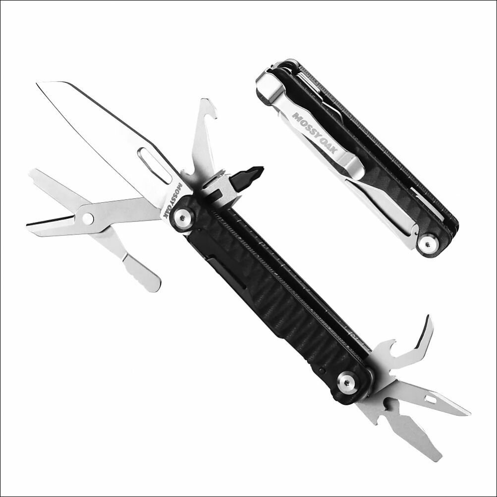 Карманный многофункциональный нож MOSSY OAK 12 в 1
