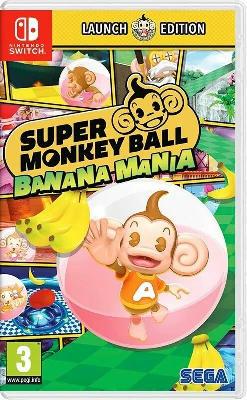 Super Monkey Ball Banana Mania (английская версия) Nintendo Switch