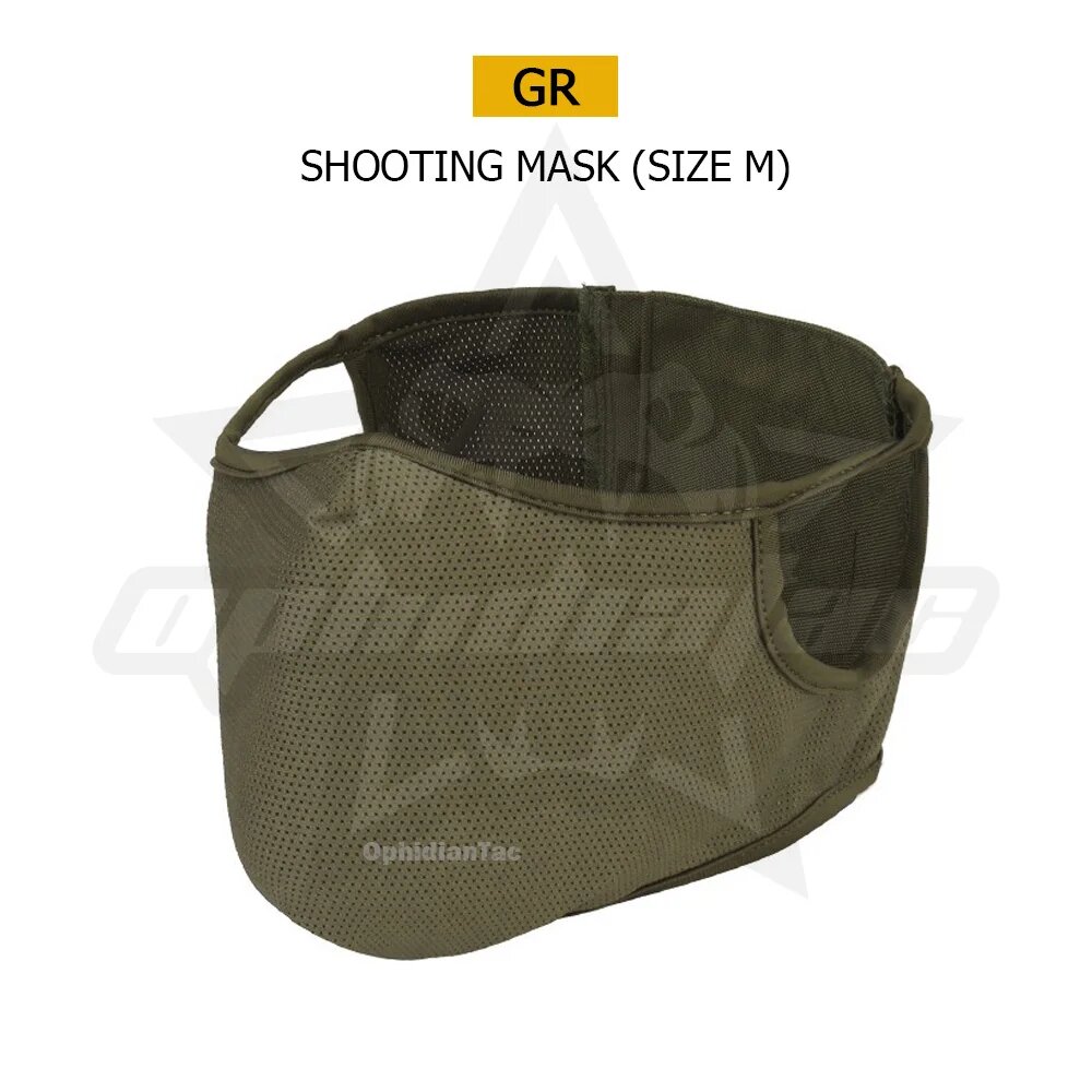 Маска для стрельбы OphidianTac M-GR черная