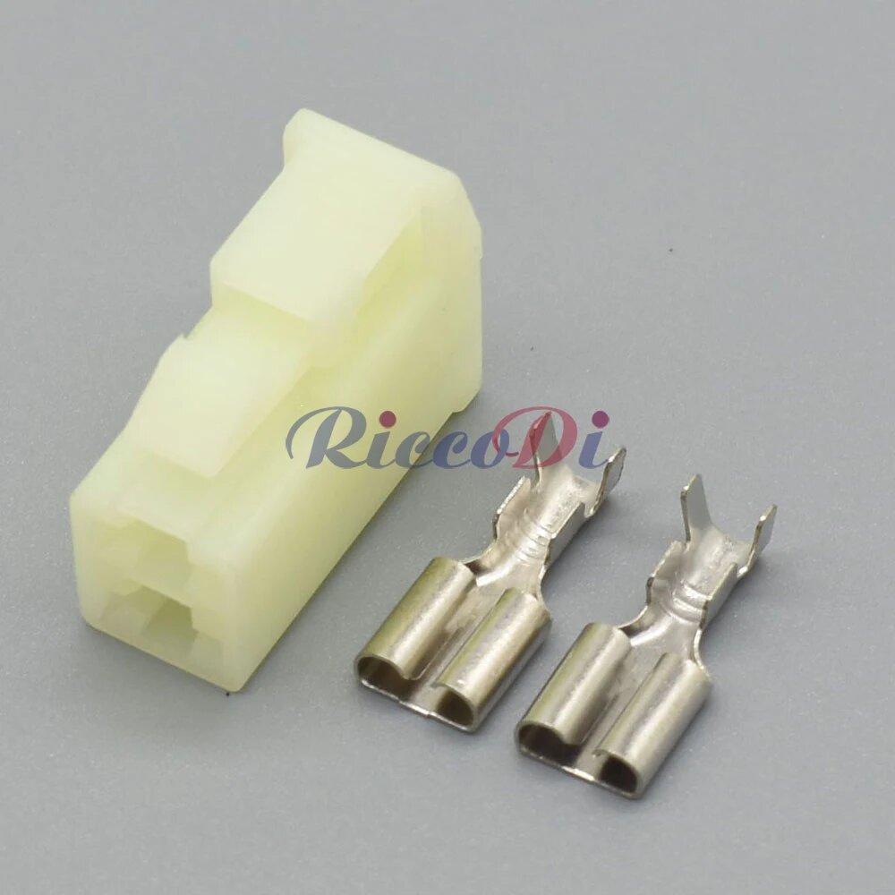 Автомобильный разъем RiccoDi 2-контактный, Female Connector Set