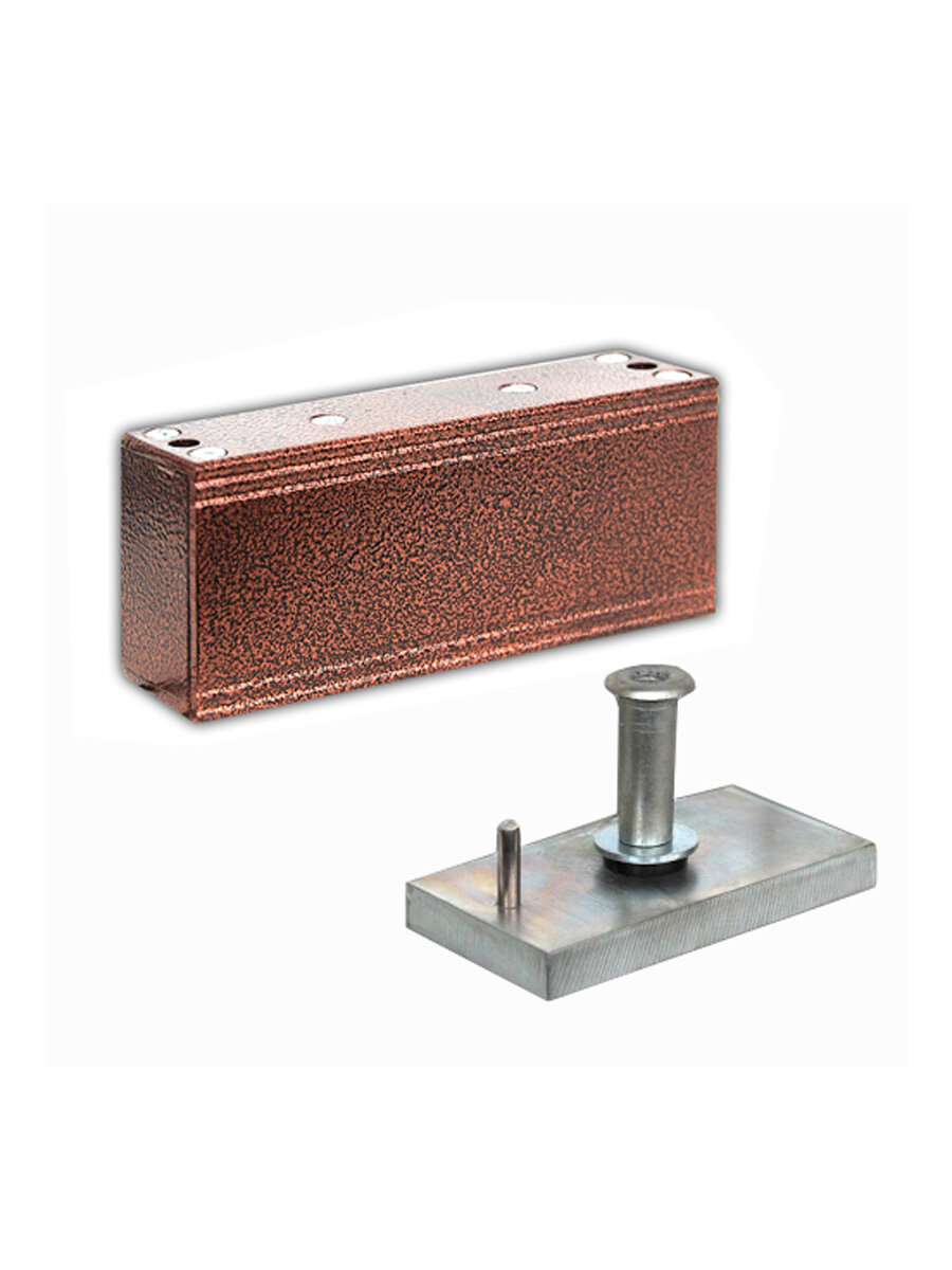 Электромагнитный замок CARCAM M2-500 (медный антик), 500 кг удержания