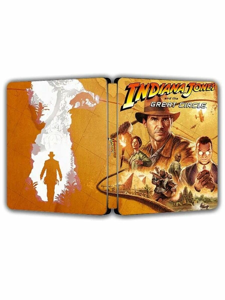 Indiana Jones and the Great Circle For PS4/PS5 Steelbook ONi Fantasy Box(Только стальной корпус, без диска с игрой)