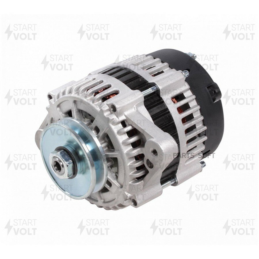 STARTVOLT LG-0551 Генератор для а/м Daewoo Matiz (01-)/Chevrolet Spark (05-) 0.8i/1.0i (клин. шкив тип Mando) 65A (LG