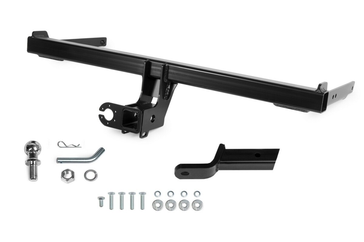 Фаркоп под квадрат Berg для Skoda Karoq 2020-н. в./ Kodiaq 2017- / Volkswagen Tiguan 2016-, шар E, 2000/75 кг, F.5111.002