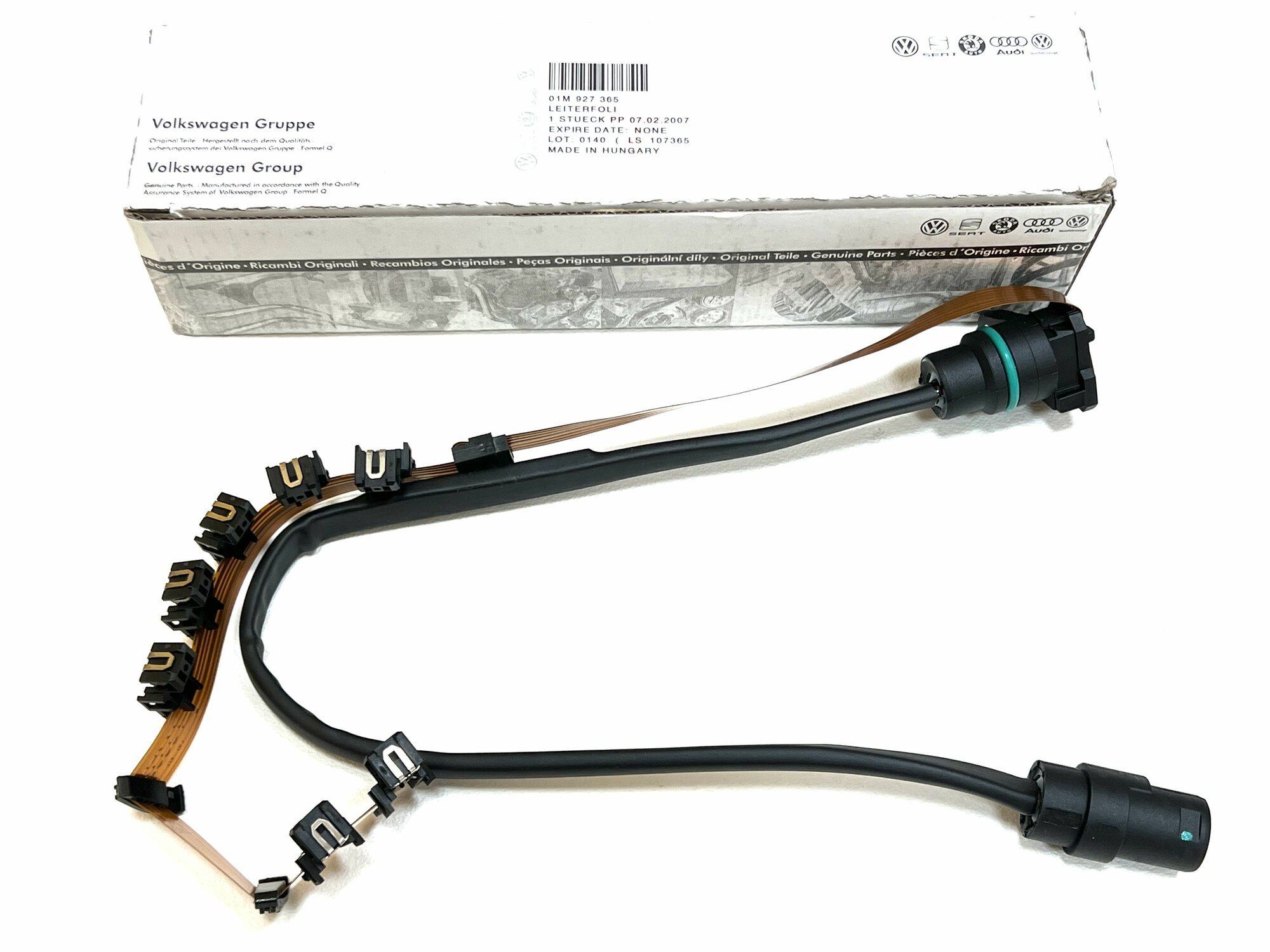Шлейф АКПП для VAG 01m927365