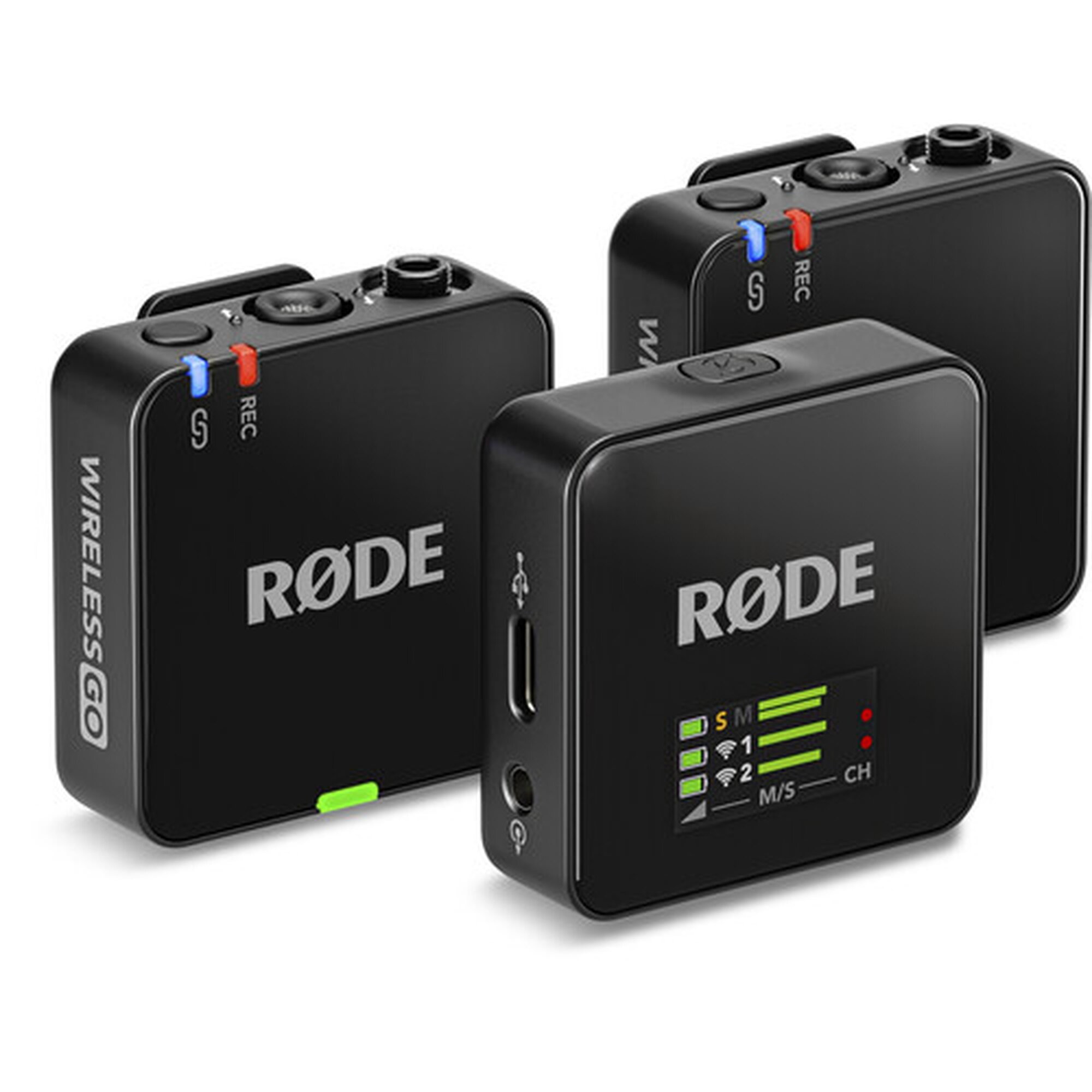 Микрофон Rode Wireless GO Gen3, петличный, шумоподавление, чёрный