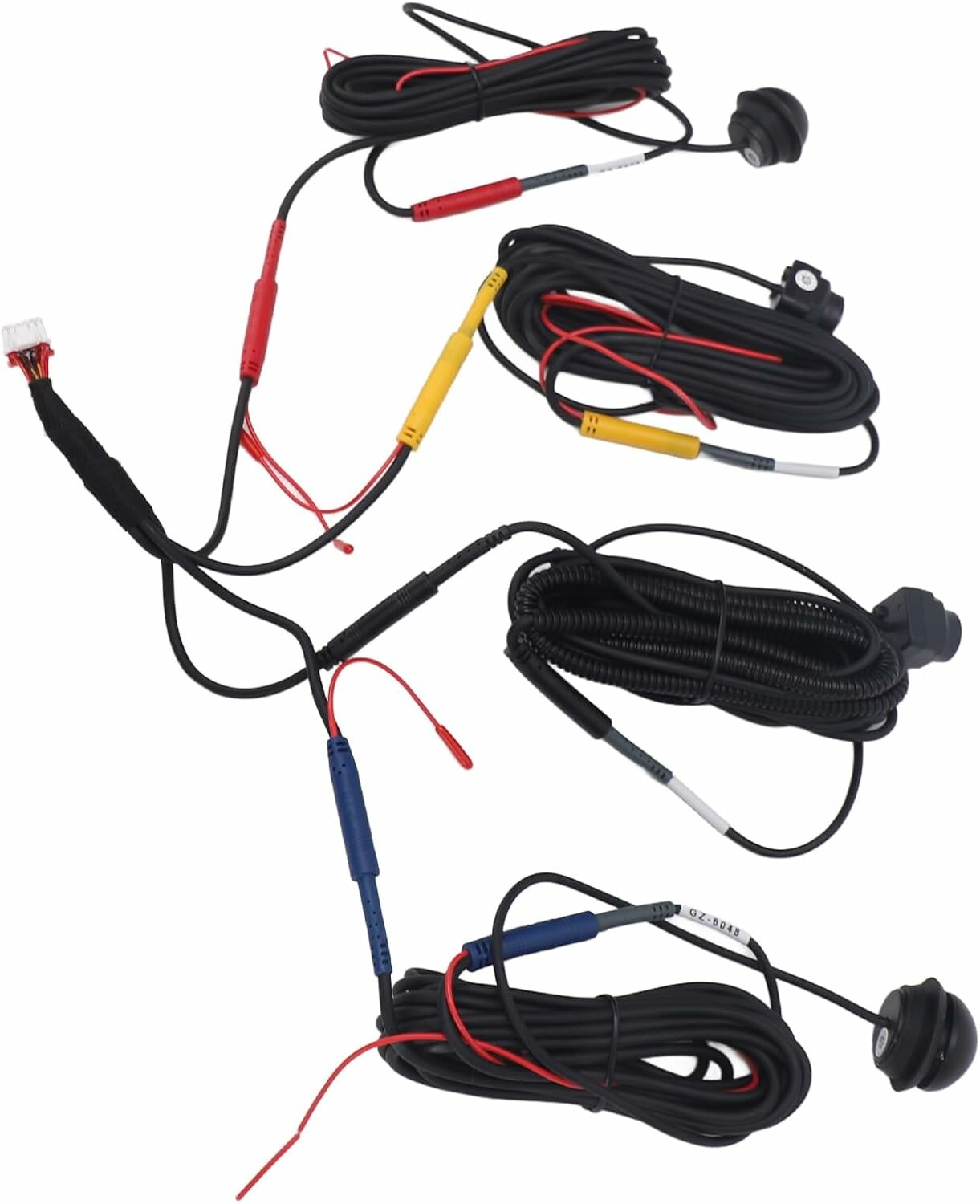 Система камер кругового обзора 360° с HD-мониторингом 1080P спереди, сзади, слева и справа для автомобильного дисплея,