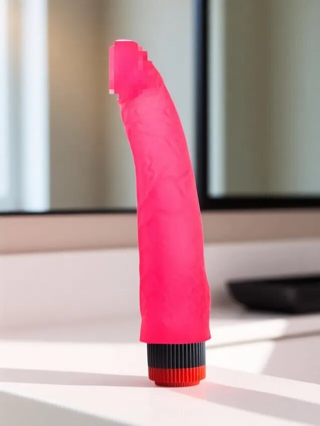 Вибратор LOVETOY Orion, гелевый, вагинальный и анальный, розовый, длина 21см