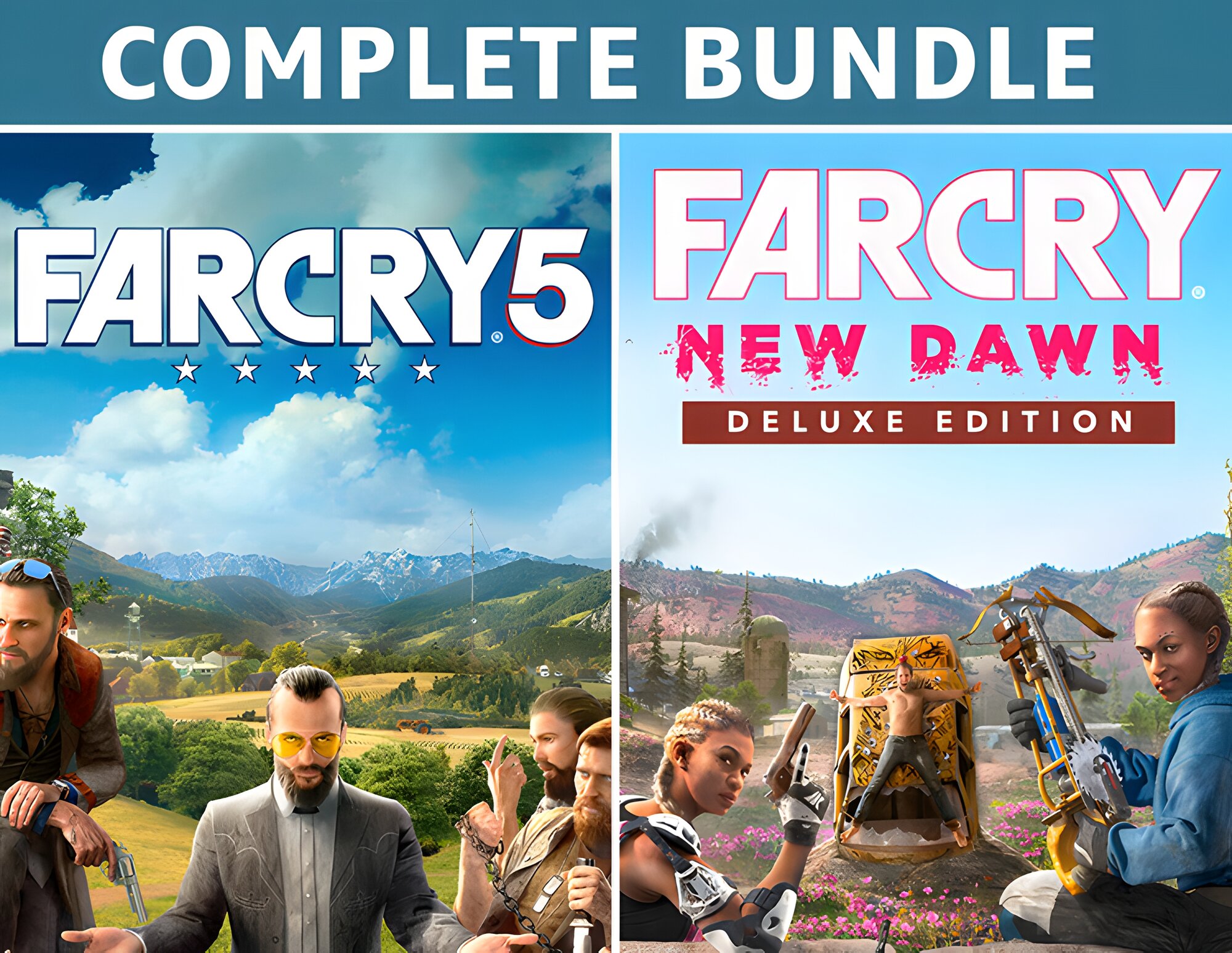 Far Cry New Dawn Complete Bunlde, Ubisoft Entertainment SA, цифровая версия, Steam (Для платформы PC)