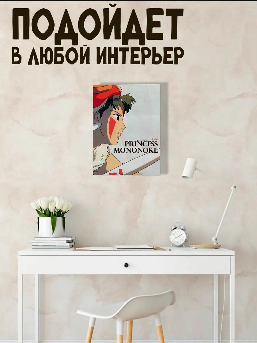 Картина на стену аниме, на подрамнике, 1шт, 25х17 размер. — фото 1