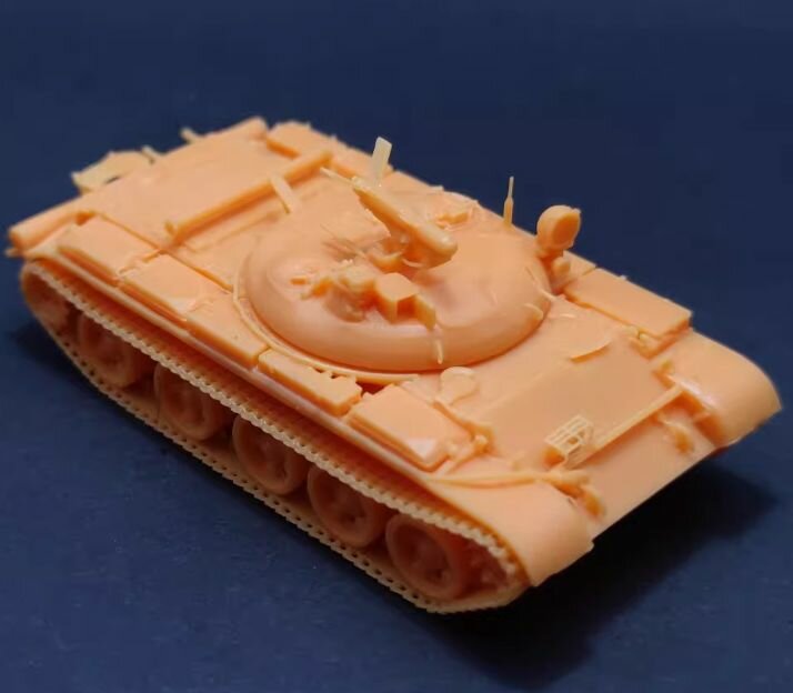 Модель советского истребителя танков ИТ-1, масштаб 1:72, фотополимерная печать