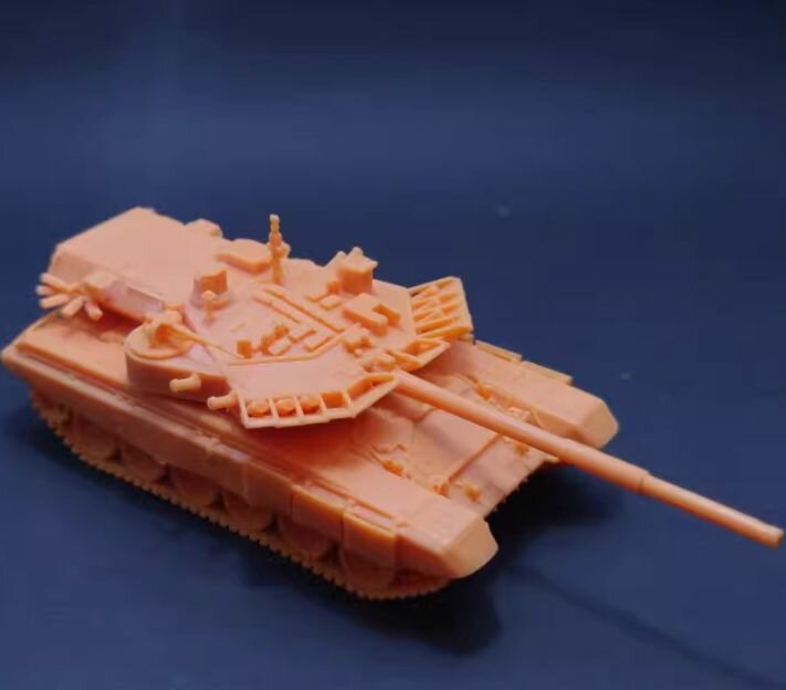 Модель российского основного боевого танка Т-90 Прорыв (Т-90М), масштаб 1:72, фотополимерная печать