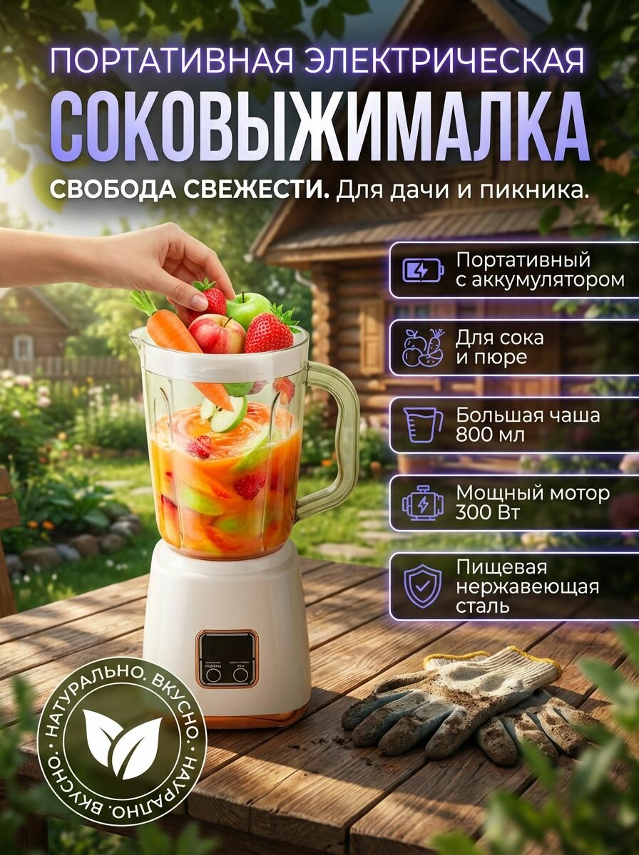 Соковыжималка электрическая для цитрусовых WYT-zzj-DFE062-1, белый