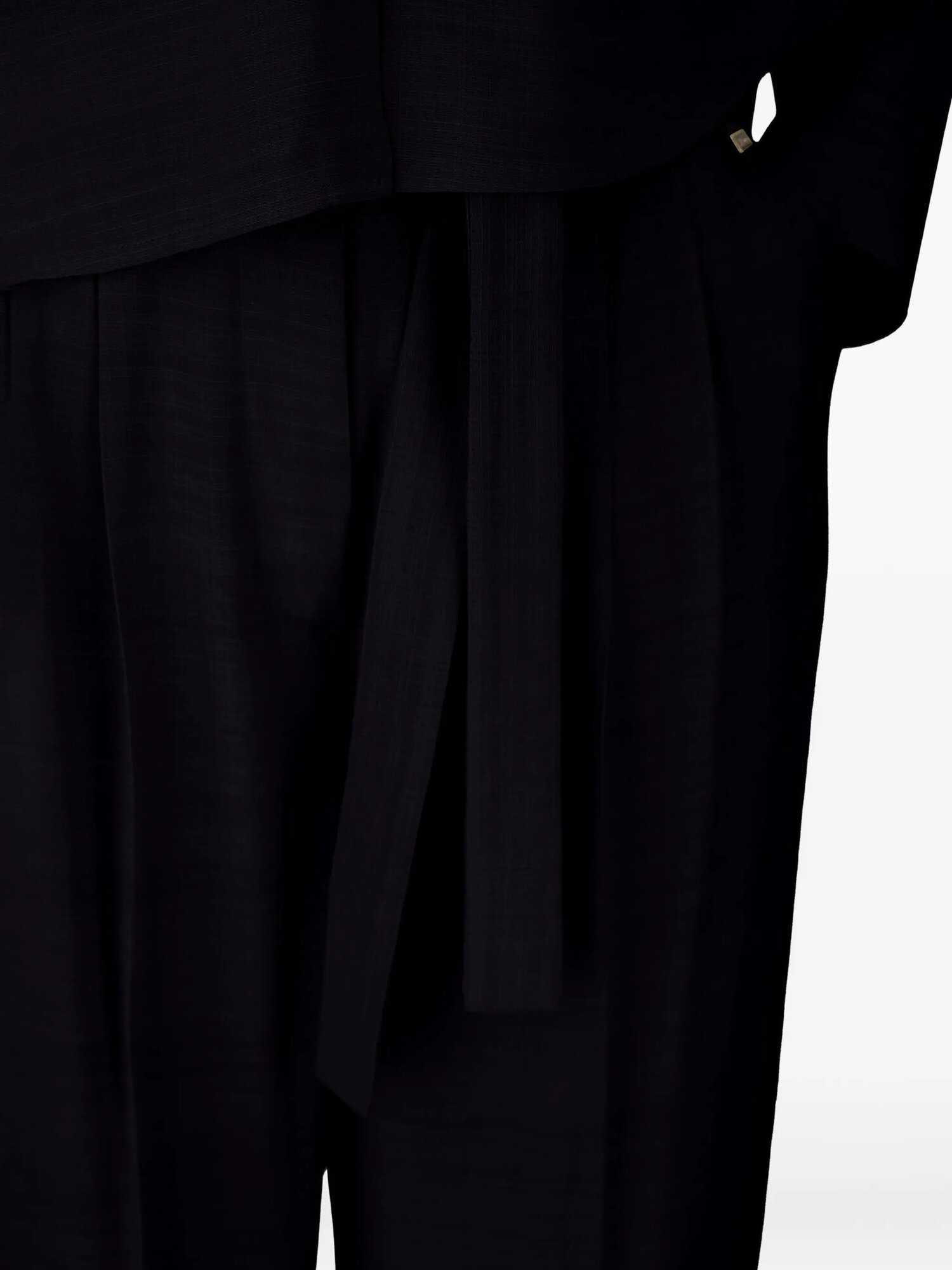 Брюки Herno Textured-finish trousers, размер 42 — фото 1