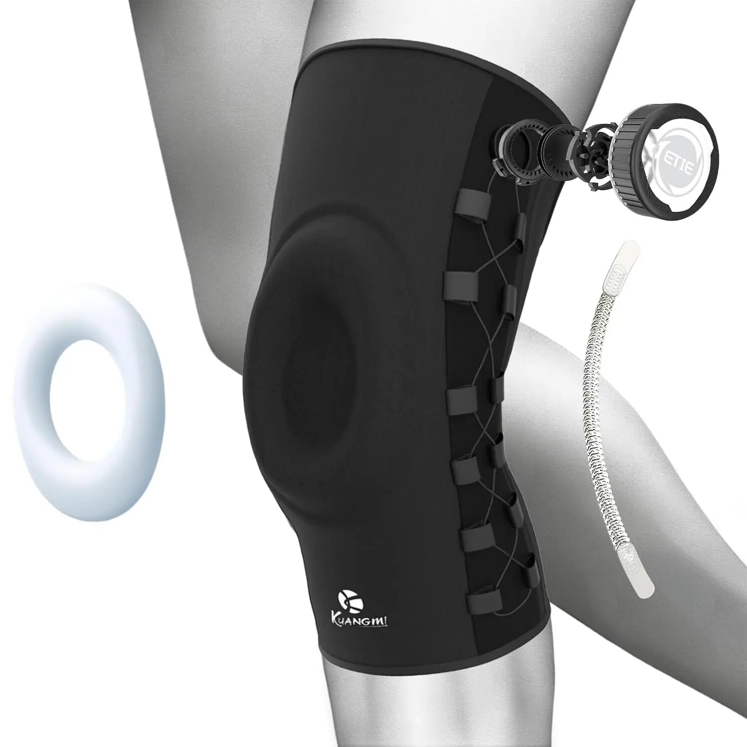 Куангми Knob Kneepad Компрессионный наколенник для спорта