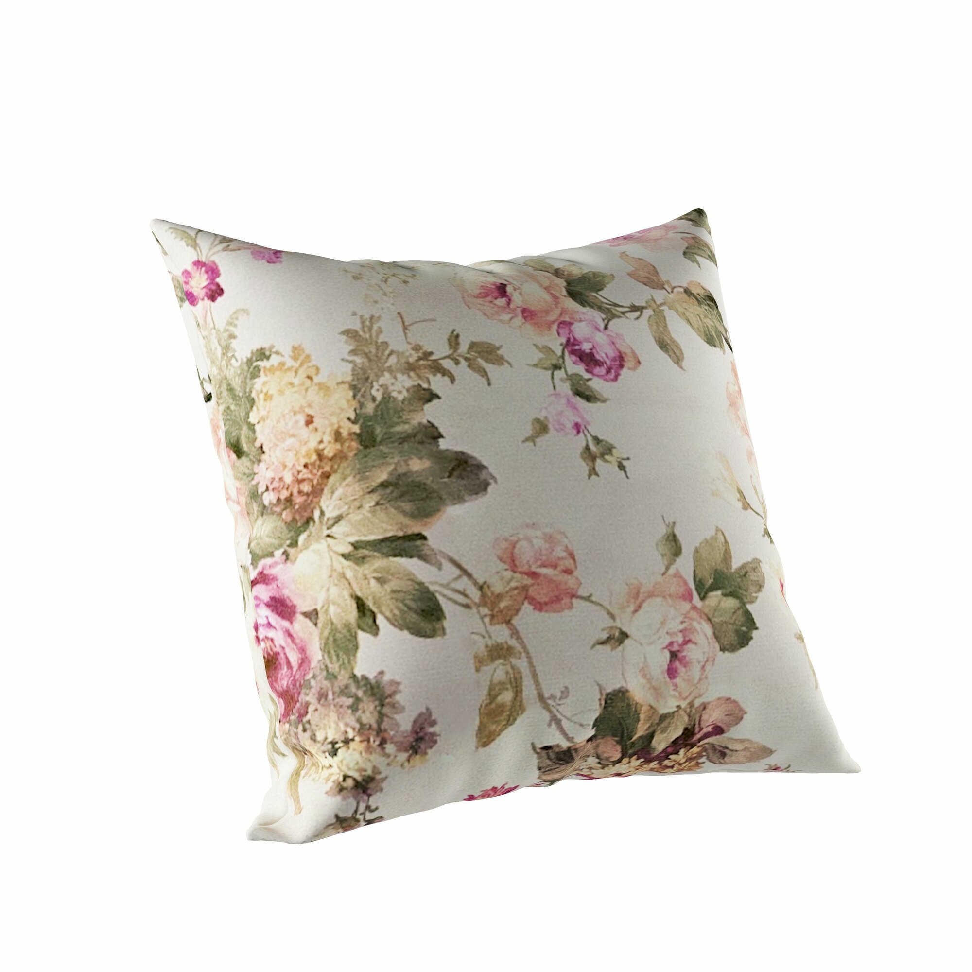 Подушка Salotti 40х40, велюр Arcadia Rose