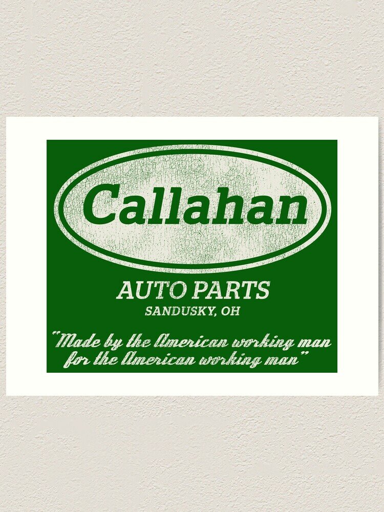 Гобелен Автозапчасти Callahan изношенные детали DKS