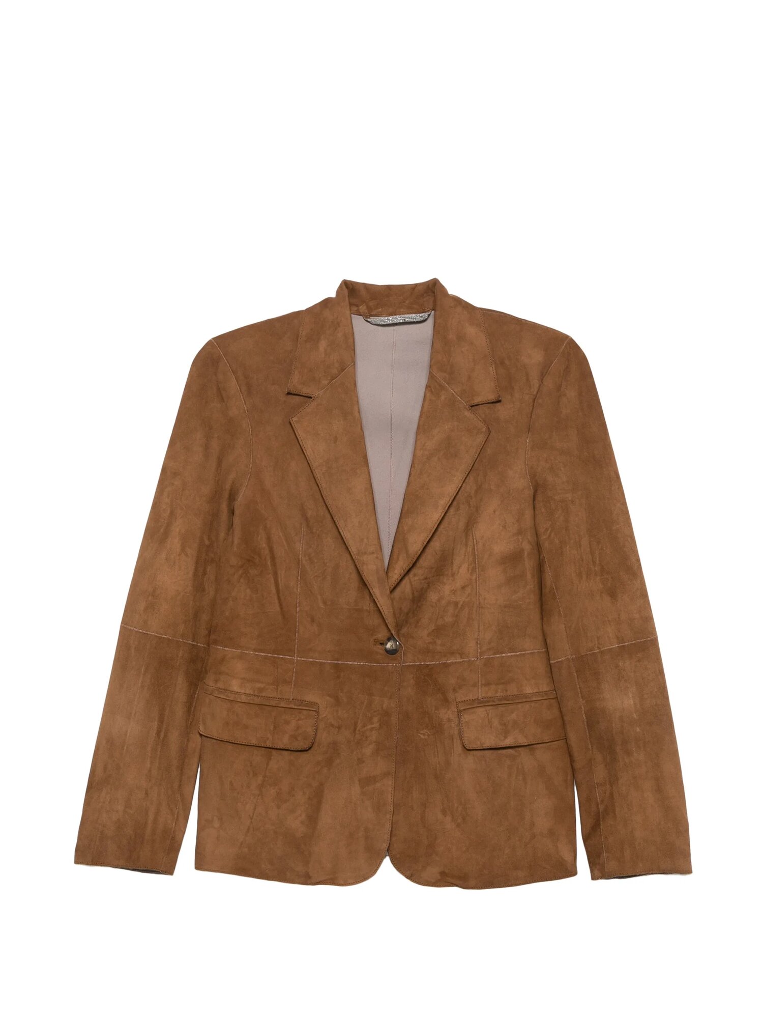 Куртка  Beatriz buttoned leather blazer