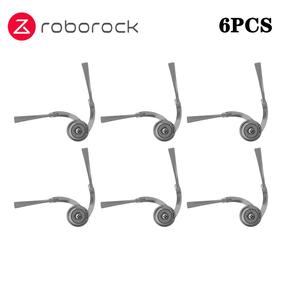 6шт Roborock щетки для пылесоса, цвет слива