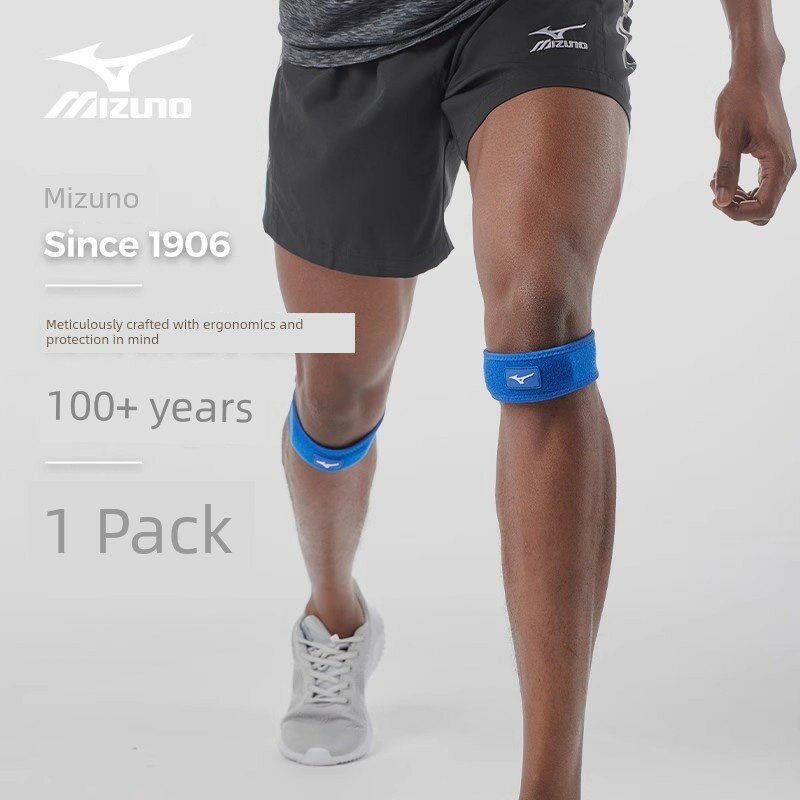 Пояс для защиты колена Mizuno, женский и мужской, для спорта, бадминтона, прыжков со скакалкой, фитнеса, баскетбола,