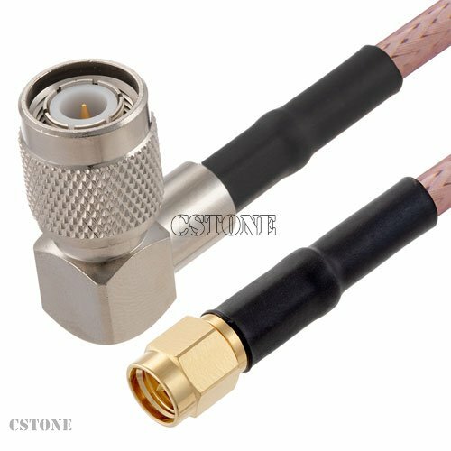 SMA штыревой к угловой TNC штыревой кабель RG-142 коаксиальный