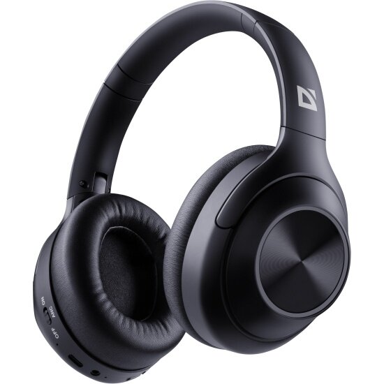 Беспроводная гарнитура Defender FreeMotion B1020 (Свобода) черный, ANC, Bluetooth