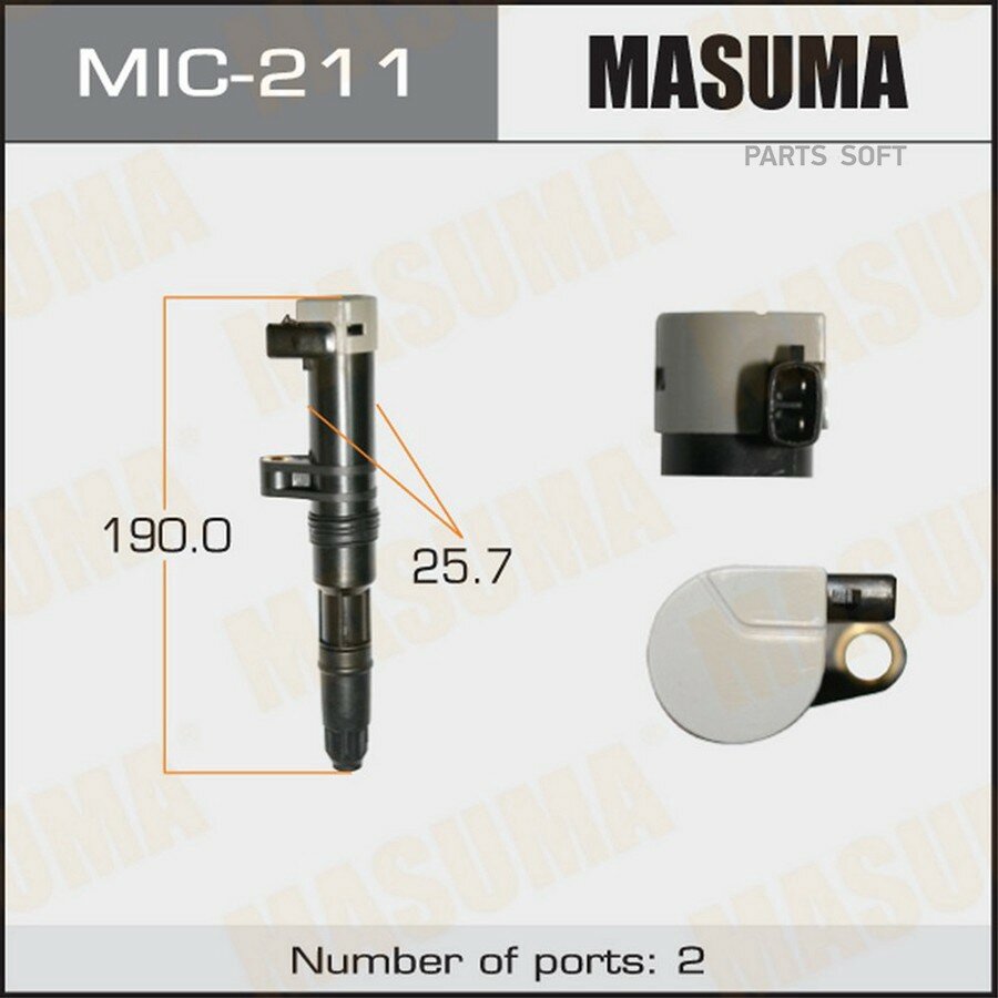 Катушка зажигания MASUMA MIC-211 | цена за 1 шт