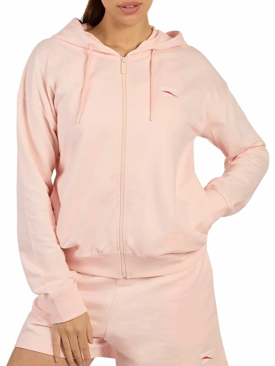 Толстовка спортивная Identity Small Logo FZ Hoodie W