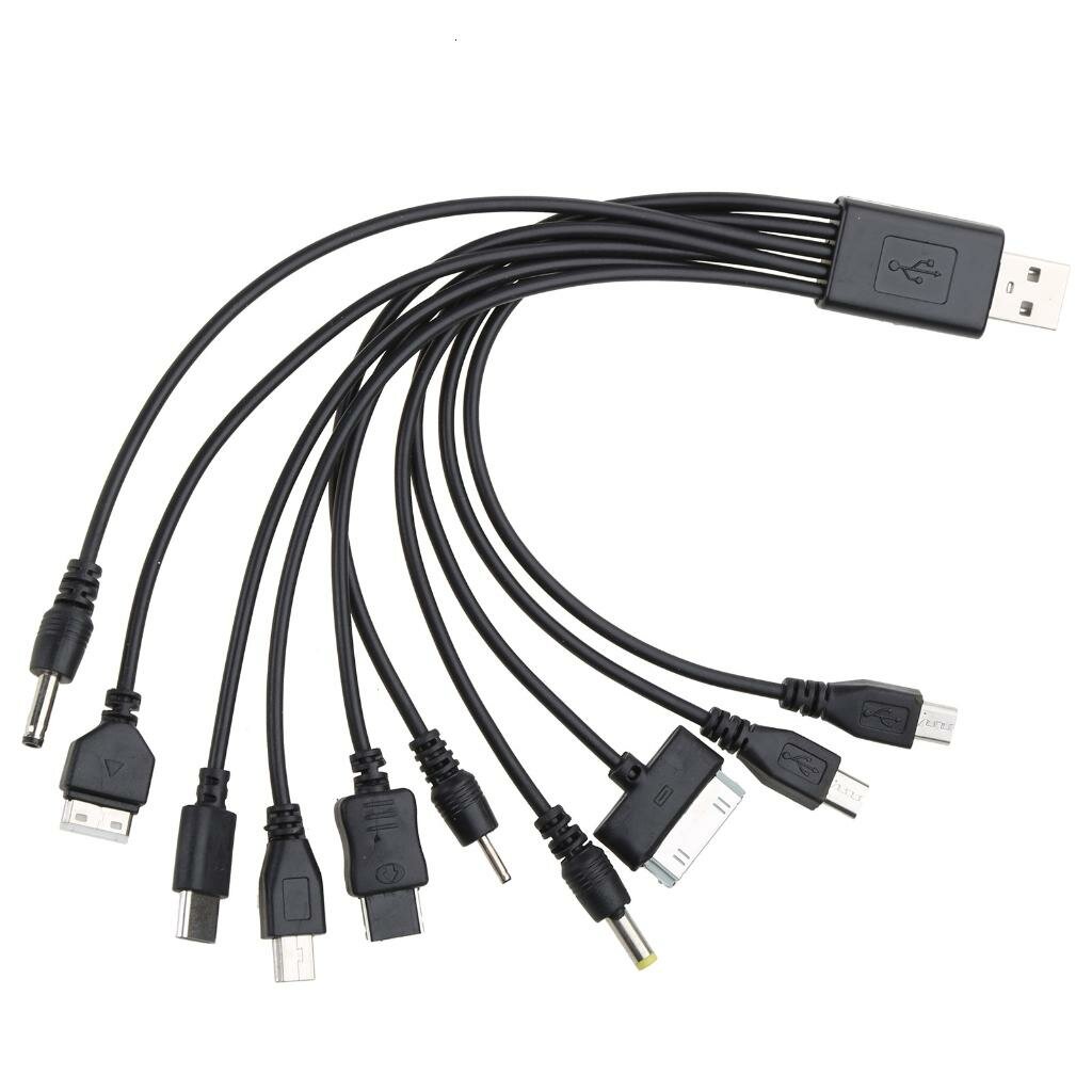 10-в-1 USB-кабель для зарядки