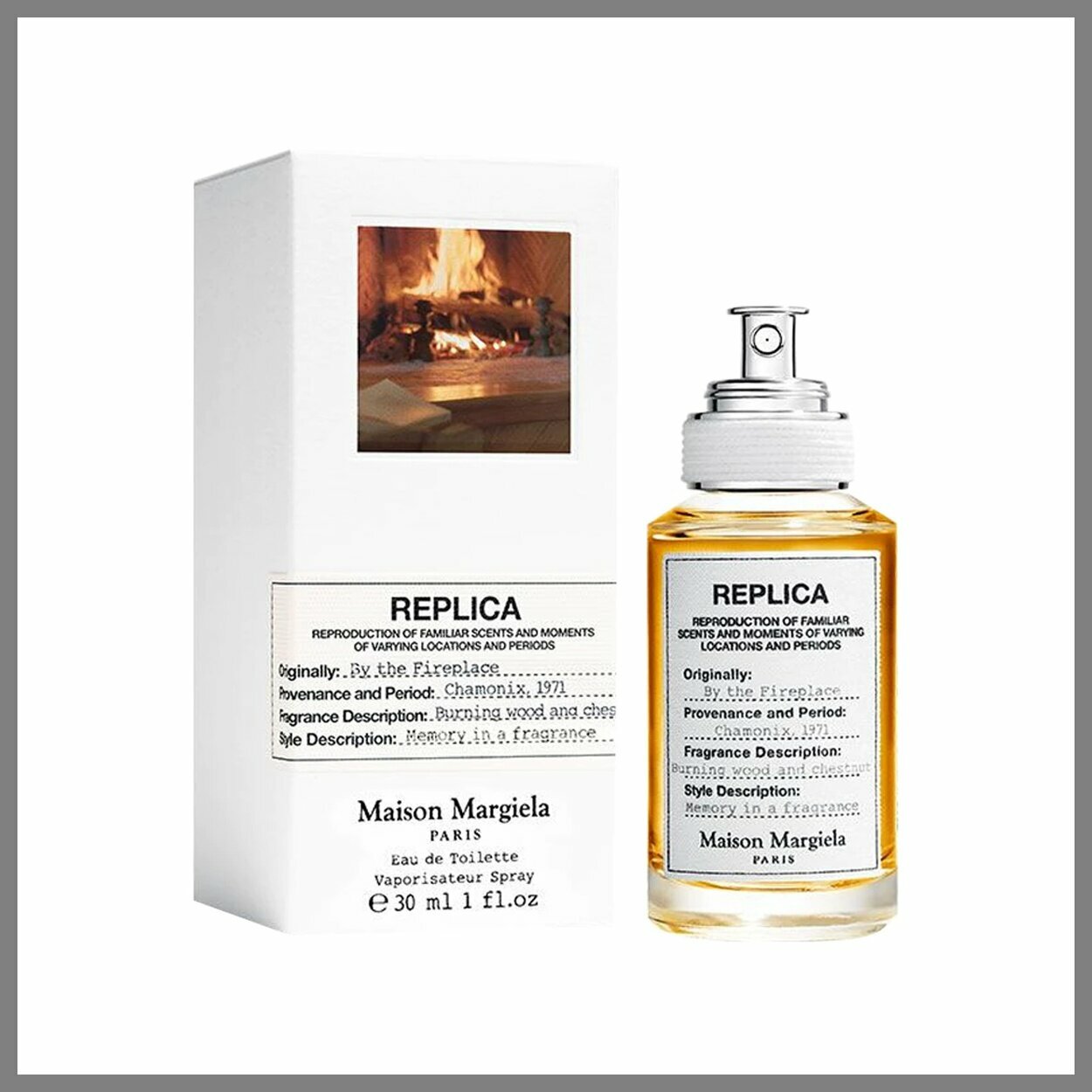 Туалетная вода Maison Margiela "Replica By The Fireplace", древесная, унисекс, 30мл