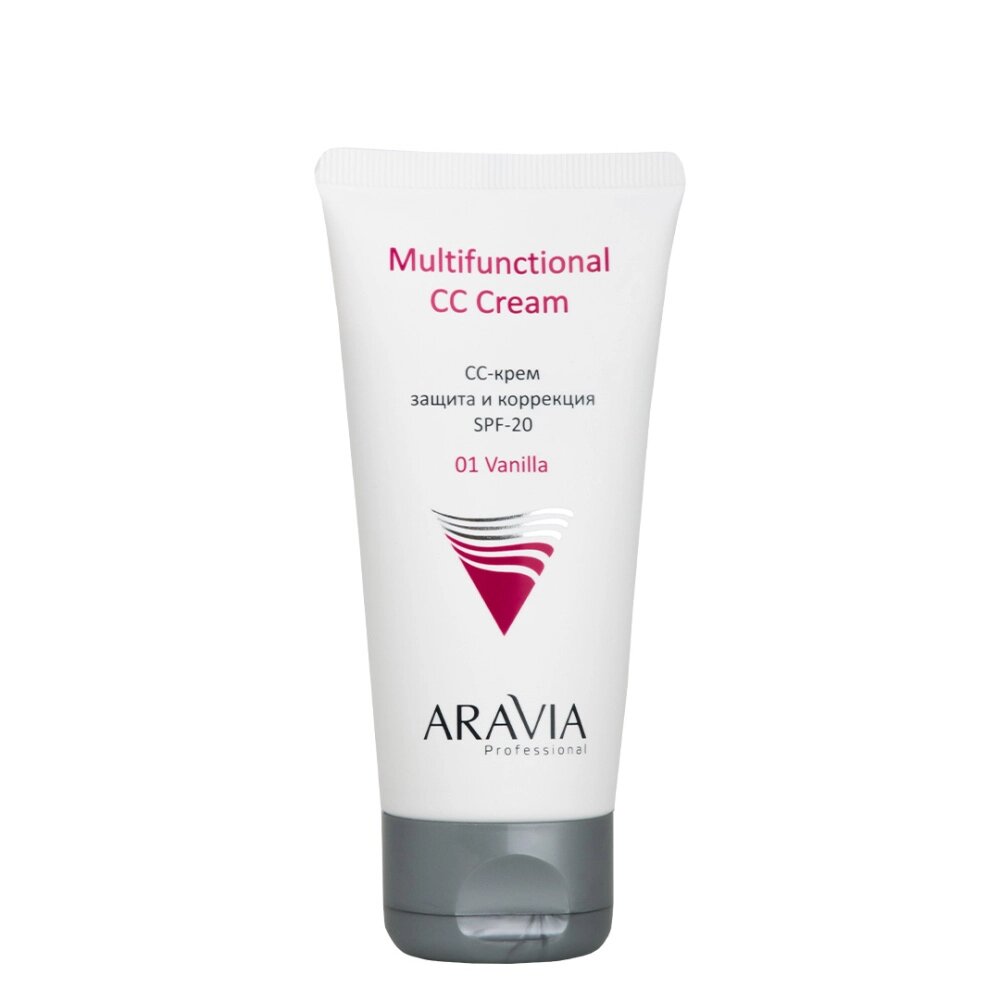 Aravia CC крем защитный Professional Multifunctional CC Cream SPF20 50мл Vanilla